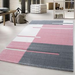 Teppich, B:120cm H:13mm L:170cm, pink, Ayyildiz Teppiche, Kunstfaser, Wohnzimmer, Teppiche, "Hawaii 1310, auch als L&auml;ufer", Kurzflor,