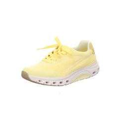 rollingsoft Schn&uuml;rschuh bequem in gelb | Gr.: 40