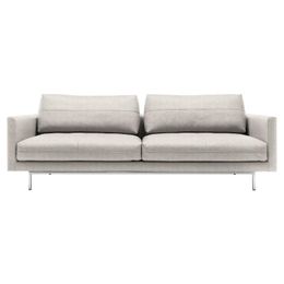 Creation BY ROLF BENZ 4-Sitzer &raquo;CR.414, Designsofa, Loungesofa&laquo; Wahlweise aus Leder oder Chenille grau B/H/T: 240cm x 91cm x 106cm, Chenille COCO