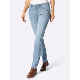 WITT WEIDEN Jeans in blue-bleached | Gr.: 19
