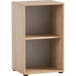 Schildmeyer Aktenregal &raquo;Antero&laquo; Solide Verarbeitung - Dieses Produkt ist in Deutschland gefertigt braun Holzwerkstoff B/H/T: 50,9cm x 83,6cm x 41cm, 2 Stk. offene