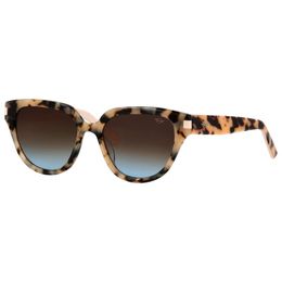 Mini Eyewear Damen MINI EYEWEAR Sonnenbrille &raquo;Modell 746024&laquo; Form Panto, Logoschriftzug auf B&uuml;gel, Kunststofffassung braun Einheitsgr&ouml;&szlig;e