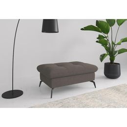 Sit & More sit&more Polsterhocker &raquo;Amica&laquo; mit Stauraum braun 100% Polyester B/H/T: 102cm x 47cm x 69cm, Luxus-Microfaser Euphoria,mit Stauraum
