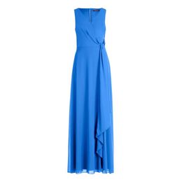 Vera Mont Abendkleid mit Volant in Persian Blue | Gr.: 46