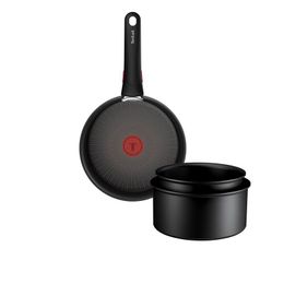 Tefal Pfannen-Set &raquo;Ingenio Excellence Fusion&laquo; Aluminium Set, 4 tlg. abnehmbarer Ingenio-Griff, Thermo-Signal, stapelbar, Induktion Einheitsgr&ouml;&szlig;e