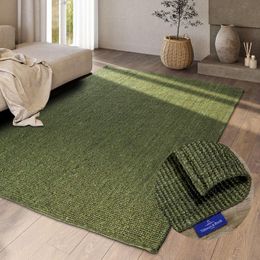 Villeroy & Boch Teppich &raquo;Rosalie Juteteppich&laquo; rechteckig 10 mm H&ouml;he L&auml;ufer, 100% Jute, Natur, Wohnzimmer, Esszimmer, Schlafzimmer, GRS gr&uuml;n Jute B : 160cm 1 Stk., 