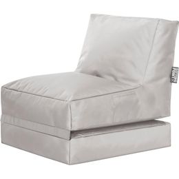MAGMA Sitzsack &raquo;Twist SCUBA&laquo; 1 Stk. tlg. grau Bezug: 100% Polyester B/H/T: 90cm x 80cm