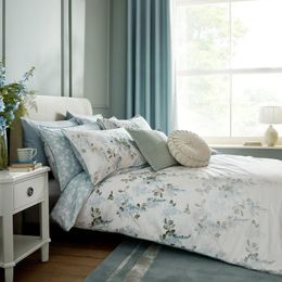 Laura Ashley Wendebettw&auml;sche &raquo;Mirabelle&laquo; 3 tlg. mit floralem Muster, inkl 2 Kissenbez&uuml;ge Satin, Obermaterial: 100% Baumwolle B/L: 230cm x 220cm, 1 Stk