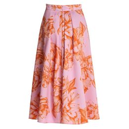 Swing Midirock in rosa orange - 0001 | Gr.: 40