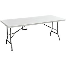 Garden Pleasure Gartentisch &raquo;MUFARO&laquo; wei&szlig; B/H/T: 75cm x 74cm x 180cm