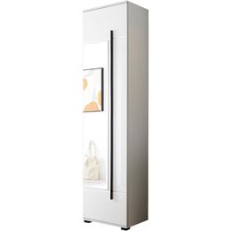 Home Affaire Garderobenschrank &raquo;Cantara, moderner Schrank, Schuhschrank mit Stauraum&laquo; ausreichend Stauraum, vielseitig einsetzbar, mit Spiegel, 50 cm 