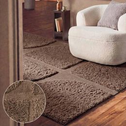 Ted Baker Hochflor-Teppich &raquo;Jasper, auch in rund&laquo; rechteckig 25 mm H&ouml;he Hoch-Tief-Struktur, Weich, Shaggy, Modern, Wohnzimmer, Schlafzimmer braun Polyester B : 