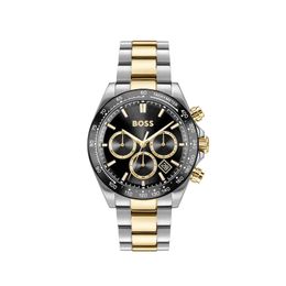 BOSS Herren BOSS Multifunktionsuhr &raquo;HERO 2.0&laquo; Quarzuhr, Armbanduhr, Herrenuhr, Edelstahlarmband, analog, Tag Einheitsgr&ouml;&szlig;e
