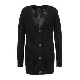 Aniston CASUAL Strickjacke in schwarz | Gr.: 48