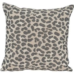 HOCK Dekokissen &raquo;Alia&laquo; Sofakissen inkl. F&uuml;llung, 50x50cm, Dekokissen, Leo-Muster Obermaterial: 84% Baumwolle, 16% Polyester. F&uuml;llung: 100% Polyester B/L: 