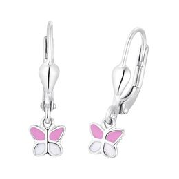 Amor Damen Paar Ohrh&auml;nger &raquo;Little Butterfly&laquo; silber Silber 925 (Sterlingsilber)