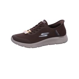 Skechers Sneaker Go Walk Flex in Braun | Gr.: 46