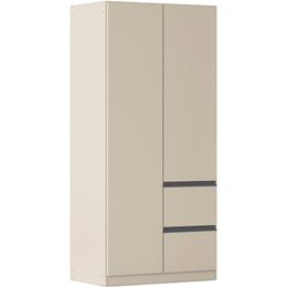 Rauch Dreht&uuml;renschrank &raquo;Kleiderschrank Schrank Garderobe W&auml;scheschrank COSTA Breite 91 cm&laquo; in 3 Ausstattungen BASIC/CLASSIC/PREMIUM, Breite 91 cm 