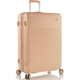 Heys Herren Hartschalen-Trolley &raquo;Pastel, in verschiedenen Farben und Gr&ouml;&szlig;en&laquo; 109 l 4 Rollen Handgep&auml;ck-Koffer TSA Schloss Volumenerweiterung beige B/H