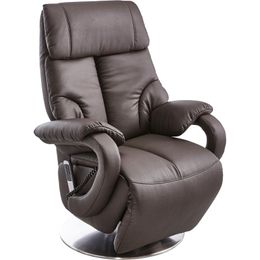 Sit & More sit&more TV-Sessel &raquo;Invito&laquo; in Gr&ouml;&szlig;e S, wahlweise mit Motor und Aufstehhilfe braun NaturLEDER (echtes Rindsleder);Luxus-Microfaser (100% Polyester);
