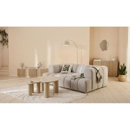 homsy by Ana Johnson 3-Sitzer &raquo;&raquo;XL&laquo; BOUBELLE Design-Sofa extra tief, Bubble-Optik, Breite 217 cm&laquo; hoher Sitzkomfort dank Wellenunterfederung, XL 