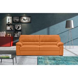 Egoitaliano 2,5-Sitzer &raquo;Doris, modernes Designersofa, Ledersofa mit erstklassiger Sitzqualit&auml;t&laquo; edle Detailverarbeitung, perfekte Polsterung, aus hochwertigem 
