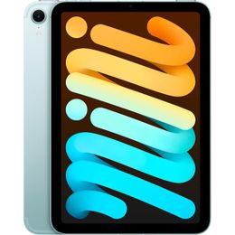 Apple Tablet &raquo;iPad mini 2024 Wi-Fi + Cellular 256GB&laquo; (21 cm / 8.3 &prime;&prime;) iPadOS 256 GB 5G ) blau Verf&uuml;gbar ab 23. Oktober, Lade-Adapter bitte separat bestellen