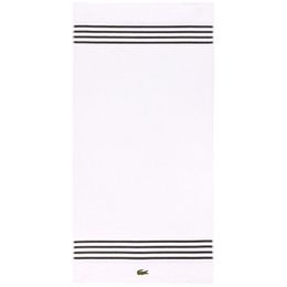 Lacoste Duschtuch &raquo;LCOURTLI&laquo; mit Label-Applikationen Frottier, Obermaterial: 97% Baumwolle, 3% Polyester B/L: 70cmx140cm, 1 Stk., Frottier