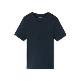 Schiesser Pyjamaoberteil T-Shirt - Mix + Relax in nachtblau | Gr.: 52