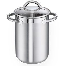 Schulte Ufer SCHULTE-UFER Spargeltopf &raquo;Loop&laquo; 1 Stk. tlg. Edelstahl silber 4,5 l + &Oslash; 16cm