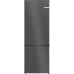 Bosch K&uuml;hl-/Gefrierkombination Serie 4 &raquo;KGN49OCAF&laquo; 203 cm hoch 70 cm breit L&auml;nger frisch dank VitaFresh XXL & kein Abtauen mehr. grau Extra leise: 