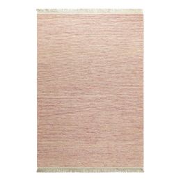 Teppich &raquo;Am&eacute;lie&laquo; rechteckig 6 mm H&ouml;he Wollteppich, handgewebt, kurzflor, gestreift, nat&uuml;rlich, geometrisch Schurwolle B : 200cm 1 Stk., 6mm, L: 290cm