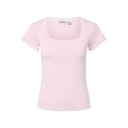 Pieces Oberteil mit kurzen &Auml;rmeln in Parfait Pink1 | Gr.: XL