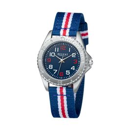 Regent Uhren Regent Herren Quarzuhr Armbanduhr, Kinderuhr, Junge, analog wei&szlig; Einheitsgr&ouml;&szlig;e