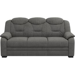 COTTA 3-Sitzer &raquo;Marcus&laquo; Sofa mit hoher R&uuml;ckenlehne grau 100% Polyester B/H/T: 189cm x 99cm x 99cm, Struktur soft