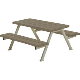 Plus Garten-Kindersitzgruppe &raquo;Alpha Junior Kombim&ouml;bel&laquo; Sitzbank-Kombi f&uuml;r Kinder, OTTOs Choice, 1 Stk. tlg. 118x118x57/32,5 cm, stabil, langlebig grau