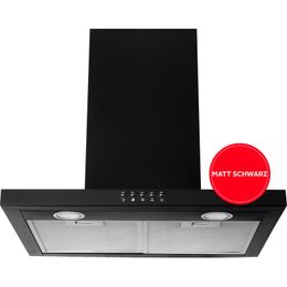Amica Kaminhaube &raquo;KH 17803 S&laquo; Moderne Kaminhaube mit schlanker Form und klarer Linienf&uuml;hrung schwarz H&ouml;he von 53,5 cm bietet dir Flexibilit&auml;t bei der 
