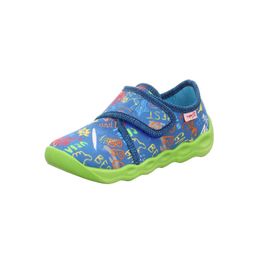 Superfit Geschlossener Hausschuh BUBBLE in Blau | Gr.: 35