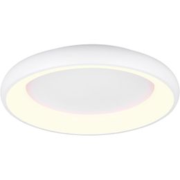 Trio Leuchten LED Deckenleuchte &raquo;CARDONA, runde LED Deckenlampe B&uuml;ro, &Oslash; 62cm, 4400 Lumen 38W, dimmbar&laquo; LED-Board 1 Stk. warmwei&szlig; - kaltwei&szlig; CCT - 