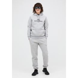 Damen Kapuzensweatshirt "W Original Hood"grau, Gr. XL, Peak Performance, unifarben, 80% Baumwolle, 20% Polyester, Sweatshirts, mit Kapuze