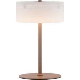 Paul Neuhaus LED Tischleuchte &raquo;MARIKA&laquo; LED-Board 1 Stk. Warmwei&szlig; Touchdimmer, Memoryfunktion beige 1, &Oslash; 20cm H: 33cm, 1 Stk.