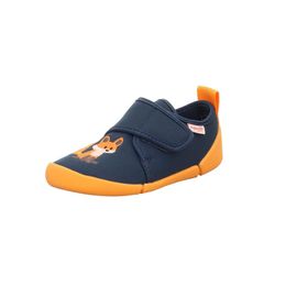 Superfit Geschlossener Hausschuh VENTI in Blau/Orange | Gr.: 34
