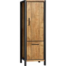 OMG Design Mehrzweckschrank &raquo;Ocean, Vitrine, Wohnzimmerschrank&laquo; mit Soft-Close, in zwei Breiten gelb Melamin Mango, B/H/T: 70cm x 200cm x 48cm, 