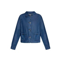 Cartoon Jeansjacke mit aufgesetzten Taschen in Blau | Gr.: 44