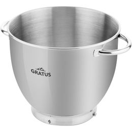 2THETA eta K&uuml;chenmaschinensch&uuml;ssel &raquo;ETA002899003&laquo; 1 Stk. aus Edelstahl 3,5l, mit Griffen, Zubeh&ouml;r f&uuml;r K&uuml;chenmaschine Gratus ETA 0028 silber B/H/L: 24cm x 