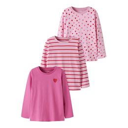 TWO SOON 3er-Pack T-Shirt in Pink Frosting1 | Gr.: 86/92