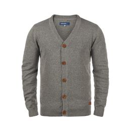 Blend Herren Cardigan "Cardigan BHLennard", grau, Gr. L, Obermaterial: 50% Baumwolle CO. 50% Polyacryl PAN., Strickjacken