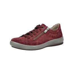 Legero Damen Schn&uuml;rschuh "Legero Halbschuhe Veloursleder", Gr. 38, rot, Veloursleder, Schuhe