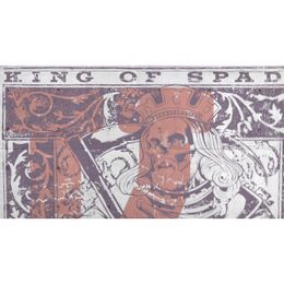 ARCHITECTS PAPER Fototapete &raquo;Atelier 47 King of Spades 1&laquo; mit Schrift glatt Vlies, Wand, Schr&auml;ge, Decke bunt Vlies B/L: 5m x 2,7m