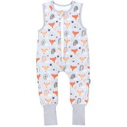 TUPTAM Babyschlafsack "Schlafsack mit F&uuml;&szlig;en Baby Ganzjahresschlafsack mit Beinen 2,5 Tog", L: 122cm, gelb, Schlafs&auml;cke